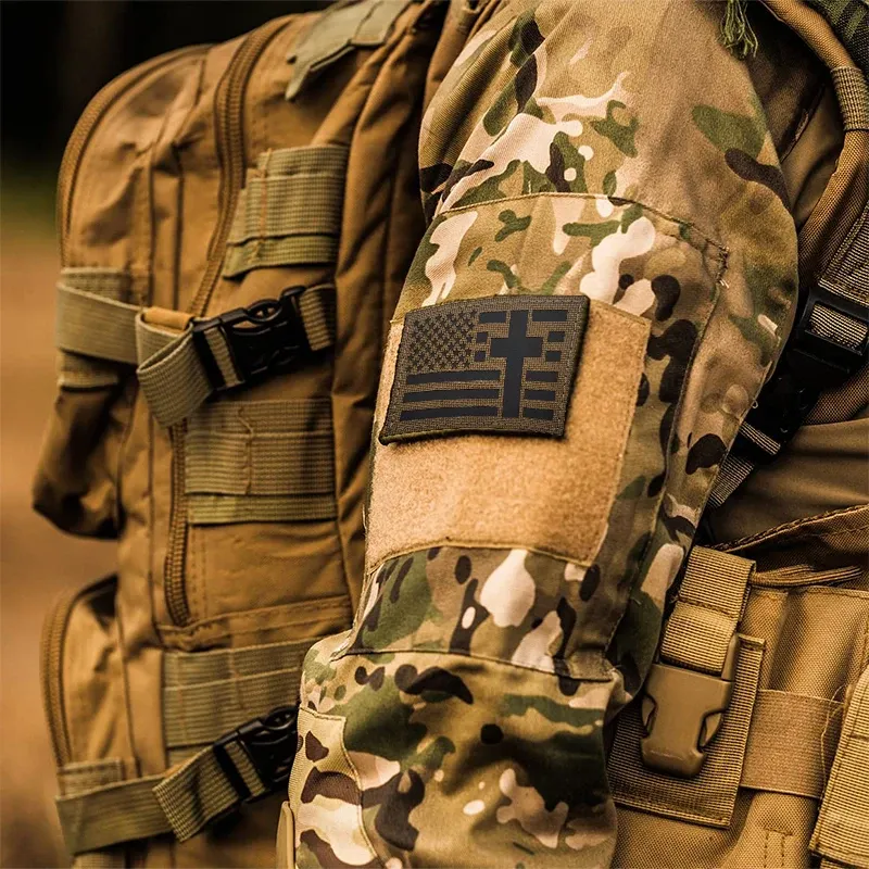 DHgate.com:Tactical Armband Badge - Embroidered Christian Cross and ...