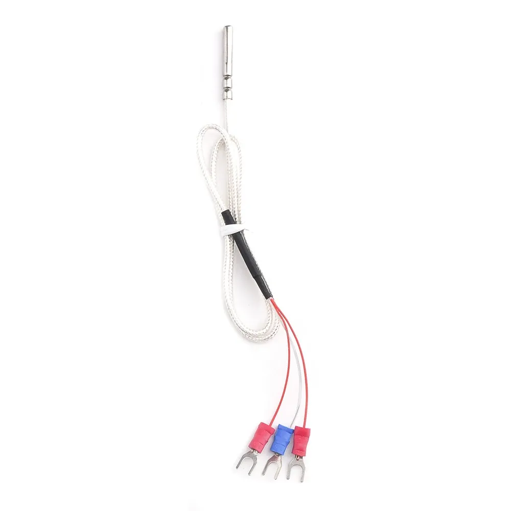 DHgate.com:PT100 Temperature Sensor Probe, 1/2m Cable, High-Accuracy ...
