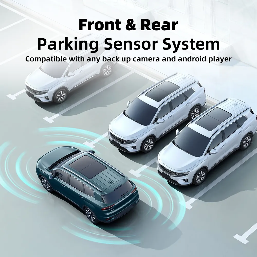 DHgate.com:EKIY Ultrasonic Parking Sensor System - Front & Rear Bumper ...