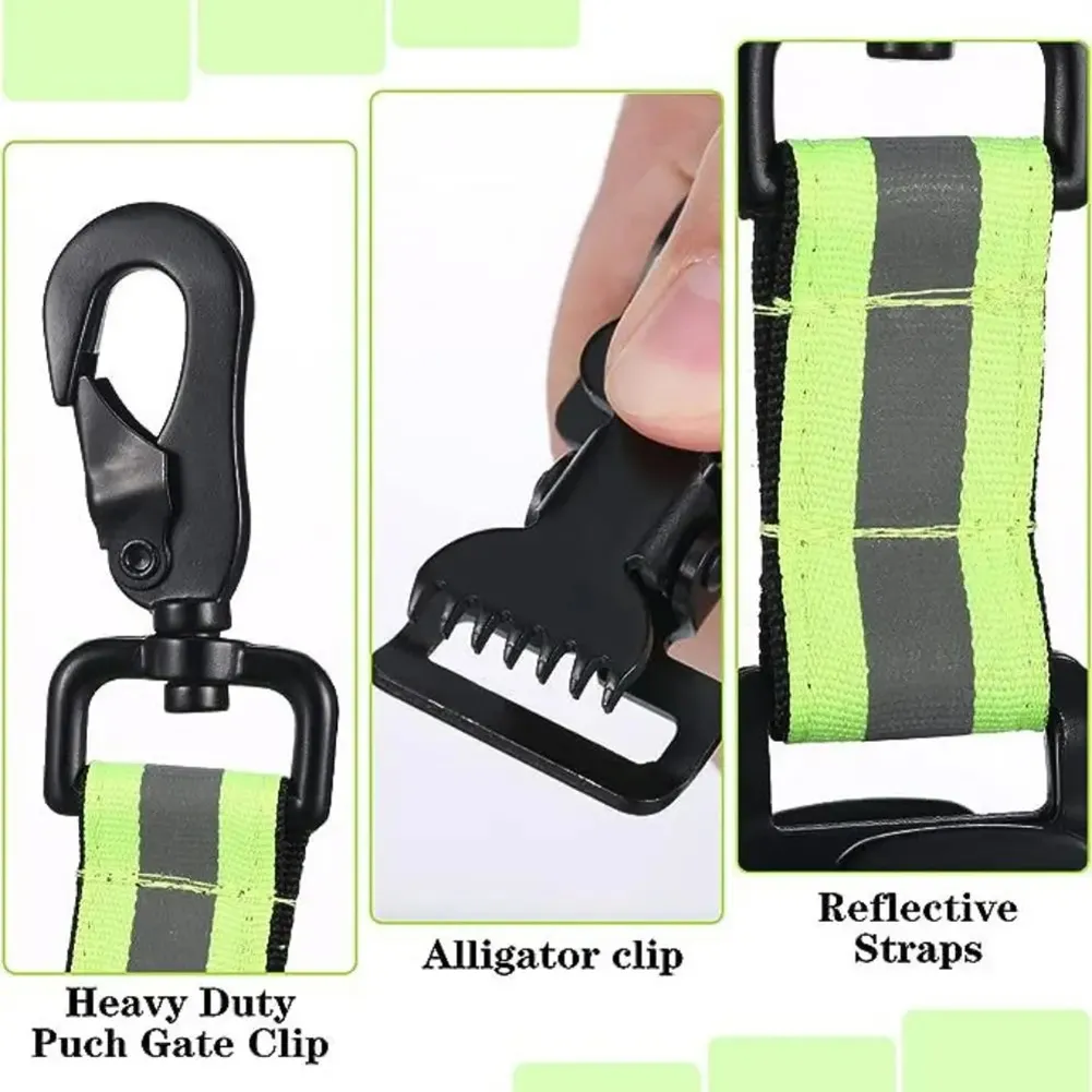 DHgate.com:Firefighter Glove Strap Safety Glove Clips with Reflective ...