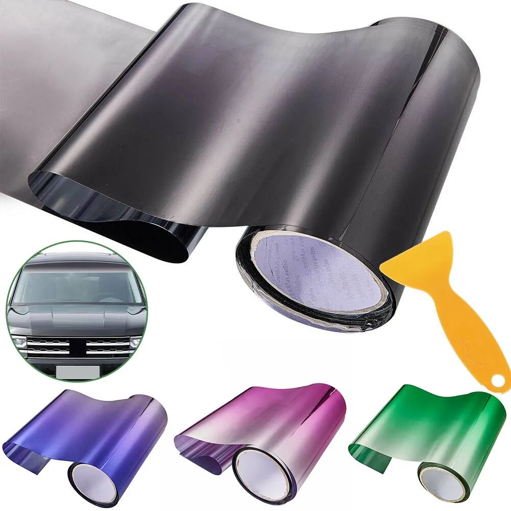 Car Tint Roll UV Protection Sun Visor Strip Film For Front Windshield ...