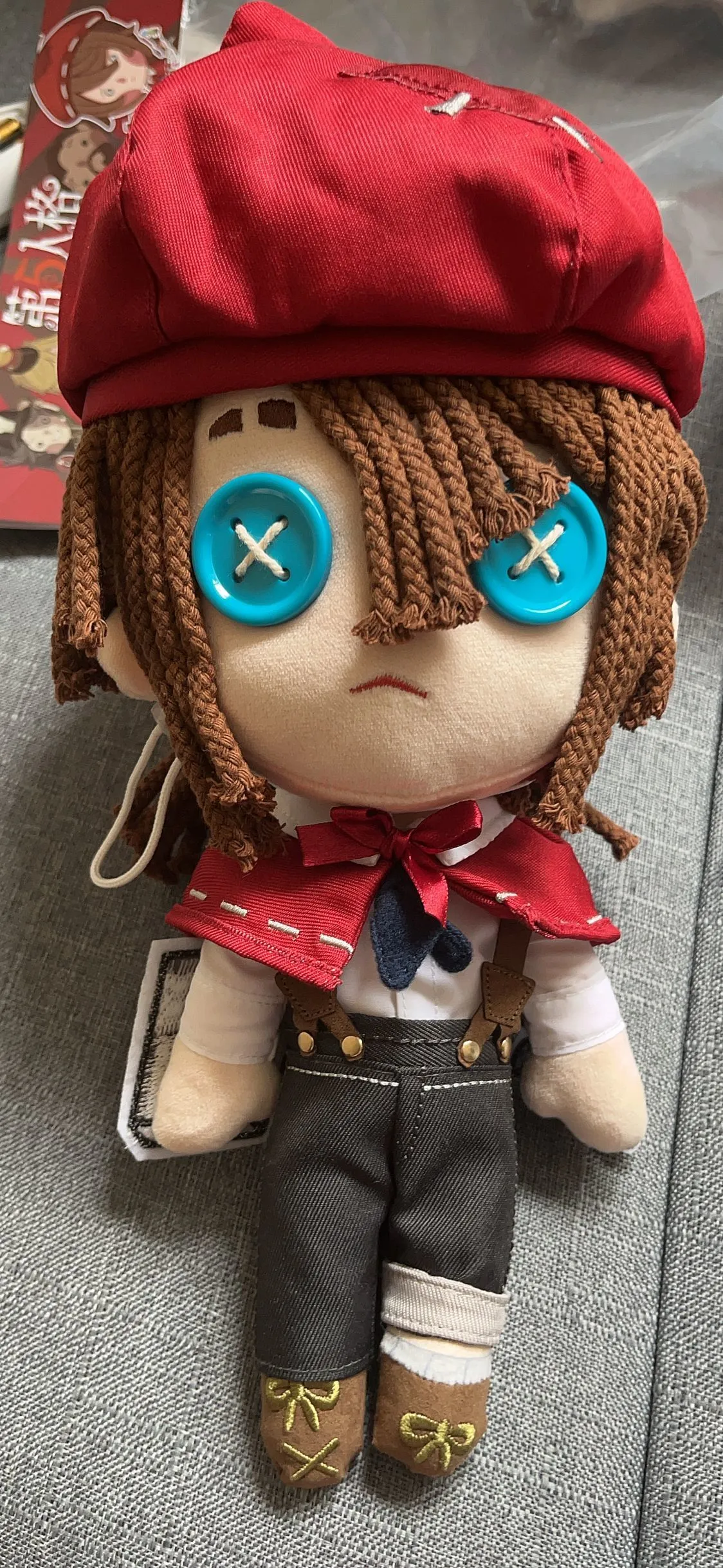 Identity V Plush Doll Edgar Valden Soft Stuffed Plushie Toys Body with ...