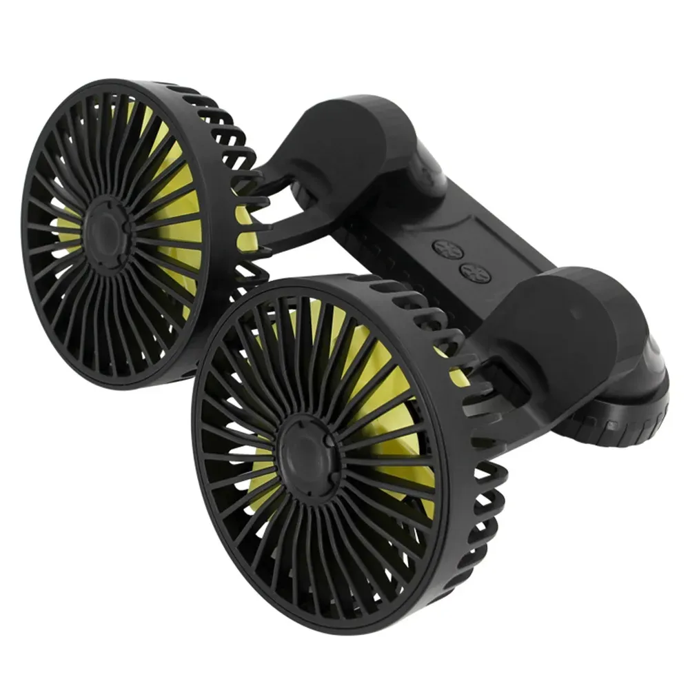 DHgate.com:USB Dashboard Cooling Fan, 3-Speed Adjustable Dual Head Car ...