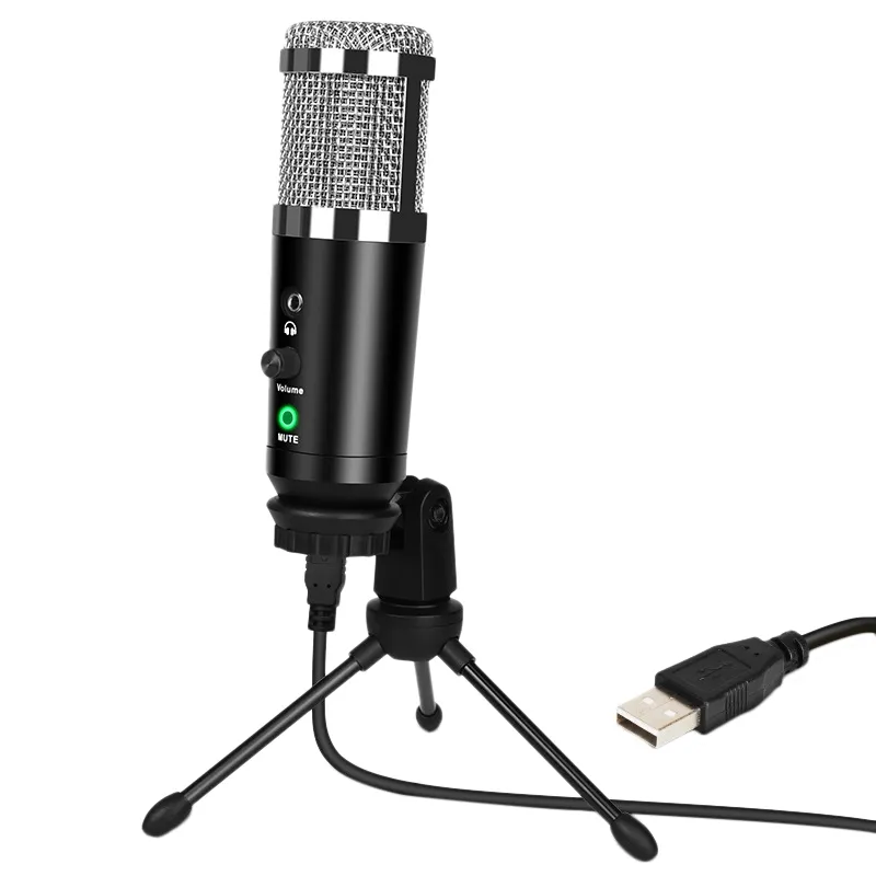 USB Microphone Condenser: Studio Recording Mic For Laptop, Mac, Windows ...