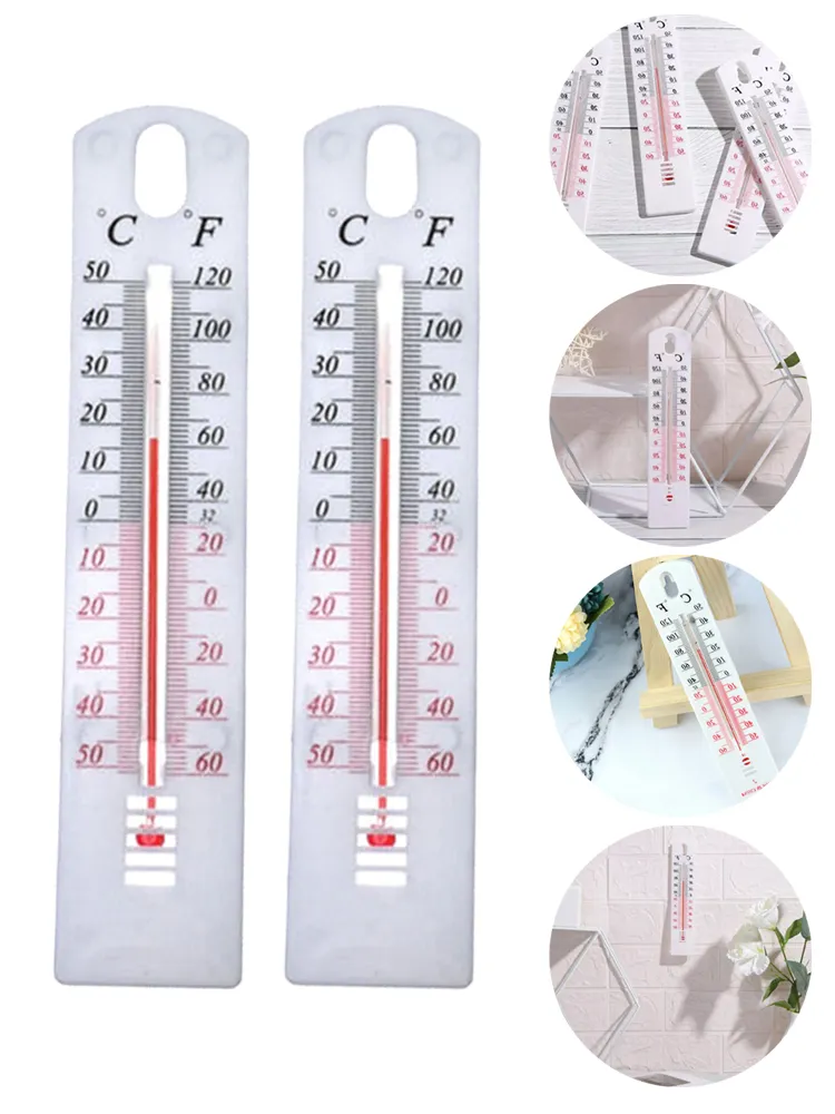 2x Wall Thermometers Indoor Outdoor Hanging Air... From Ddmyearth, $18. ...