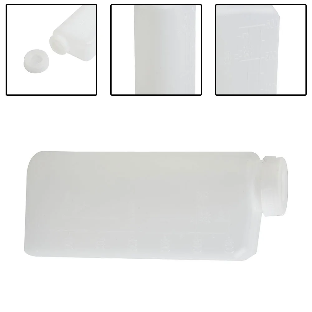 600ML 2-Stroke Fuel Mixing Bottle plastic containers for Chainsaw ...