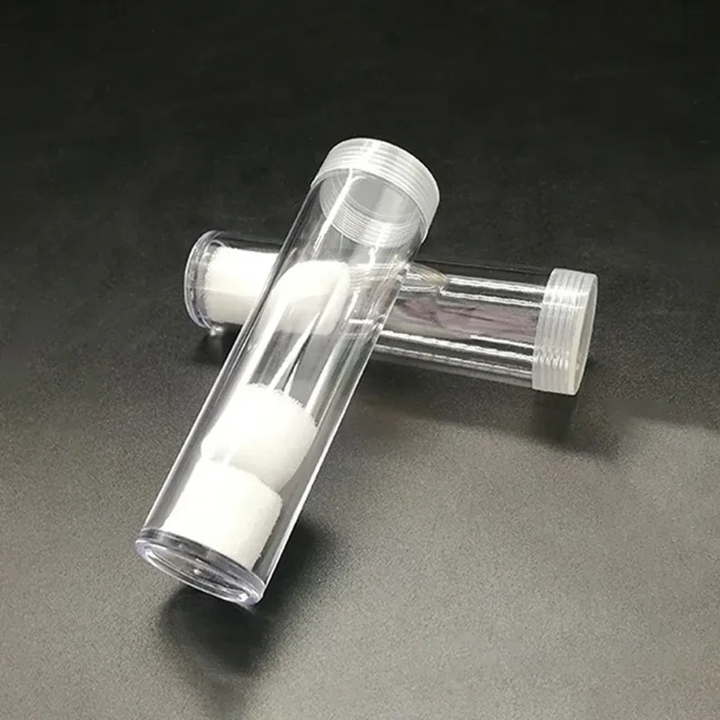 5mm Clear Plastic Coin Roll Storage Tubes - Secure Coin Collection ...