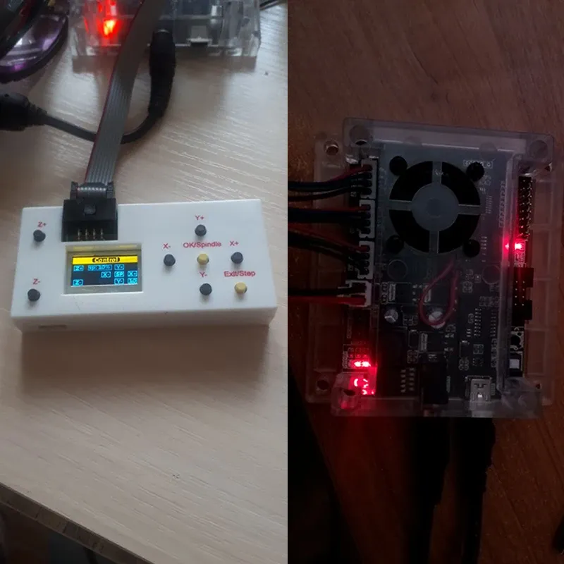 DIY Laser Engraver GRBL 4-Axis Controller: Offline CNC Control Board ...