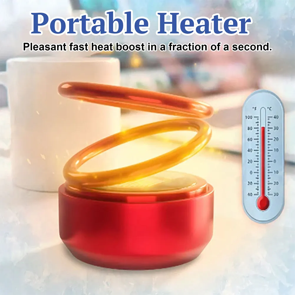Rotating Double Ring Kinetic Molecular Heaters Portable Car Air ...