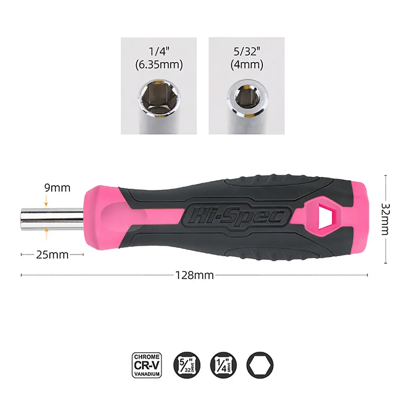 DHgate.com:1/4 (6.35mm) Ratchet Screwdriver Bit Holder Handle ...