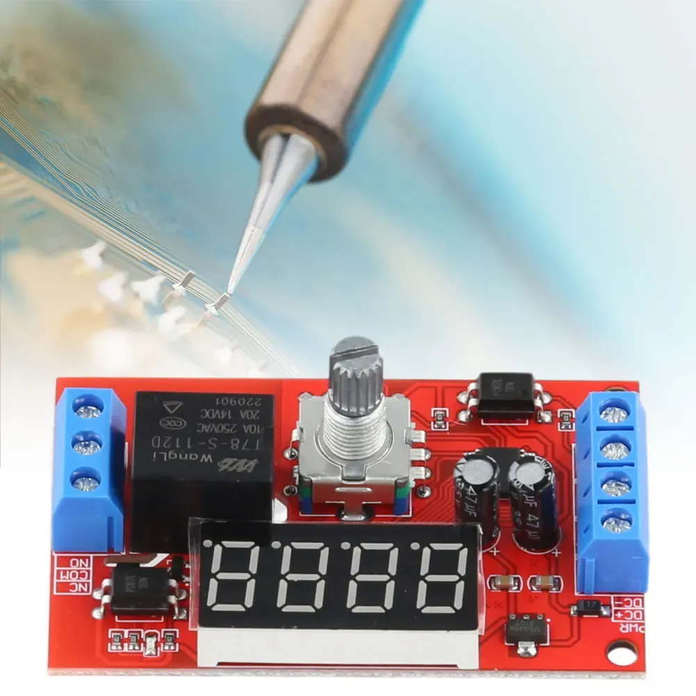 Over-voltage Under-voltage Control Relay LED Digital Voltage Timer ...