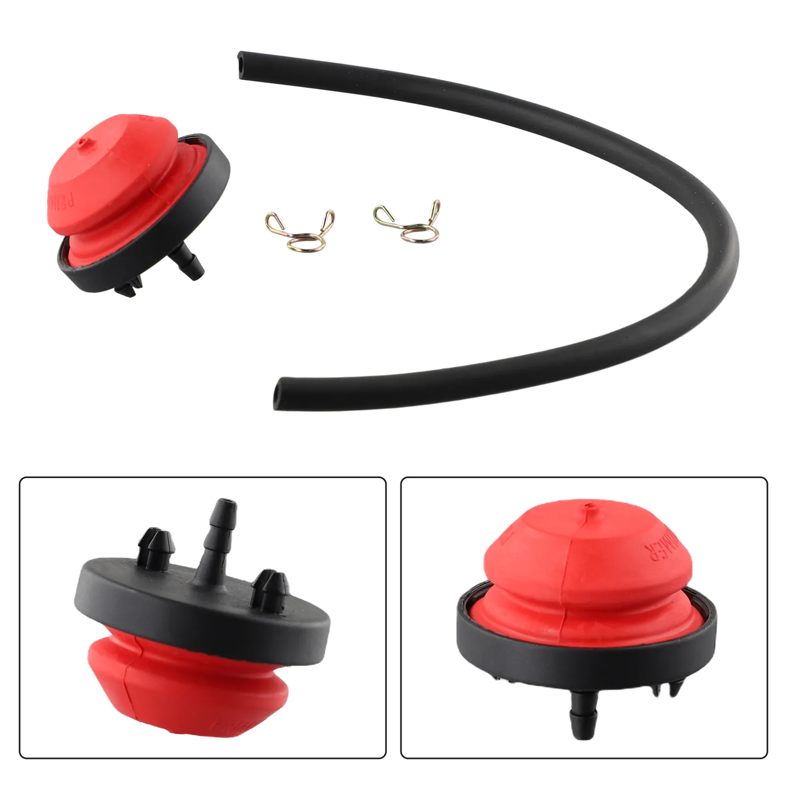 2-Pack Lawn Mower Primer Pump Kit, MTD 570682A 751-10639, Fuel Line ...