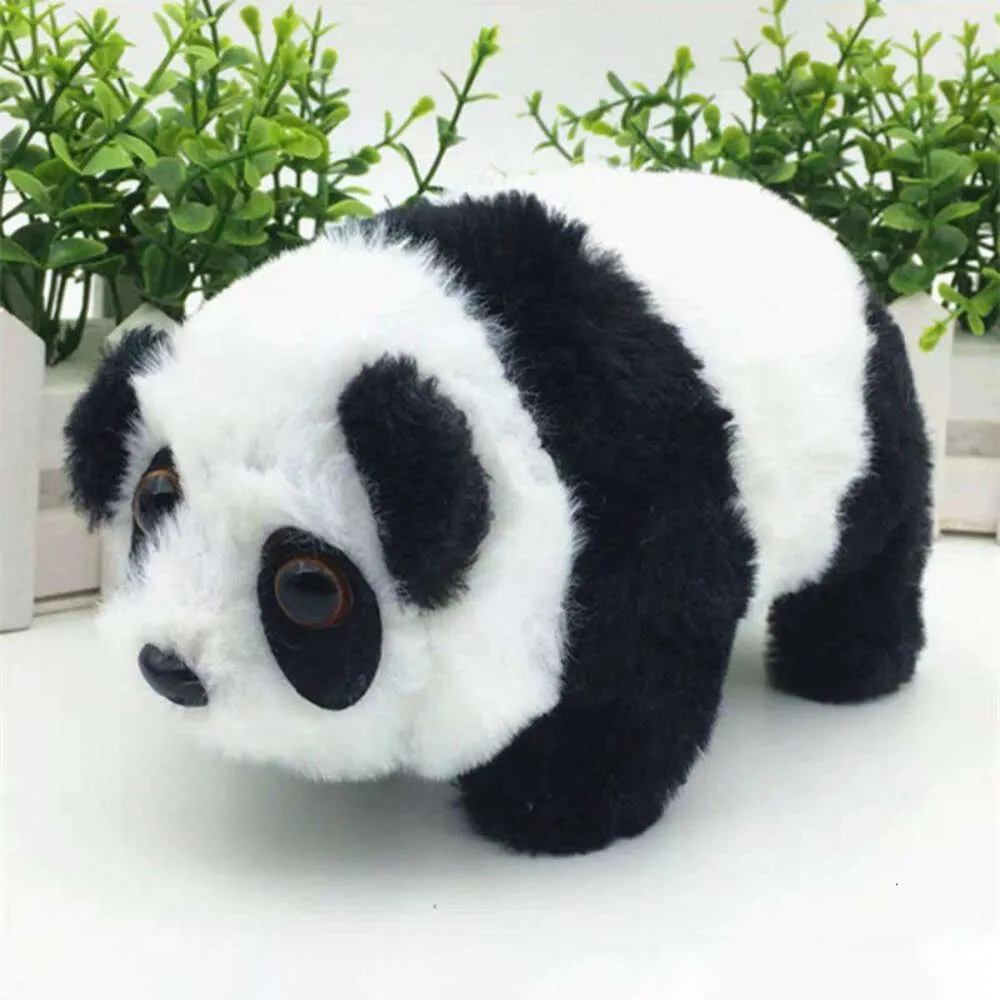 DHgate.com:2024 NewSinging and Walking Plush Panda Robot: Soft ...