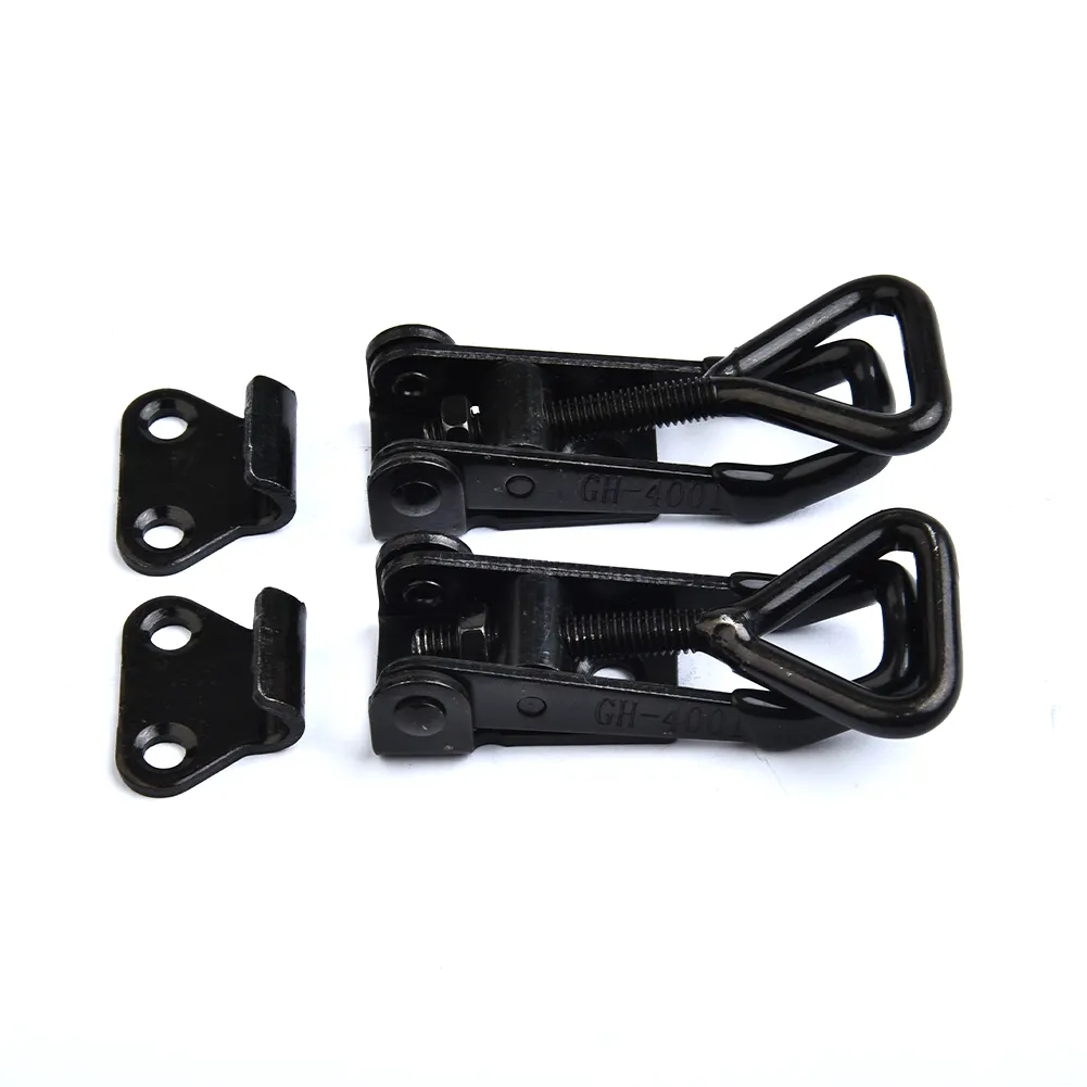 GH-4001 Adjustable Toggle Clamp Steel Hasp Catch Clip Quick Fixture ...