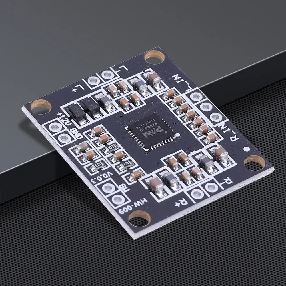 PAM8610 Mini Stereo Amplifier Board - 2x15W Audio Power Amp Module ...