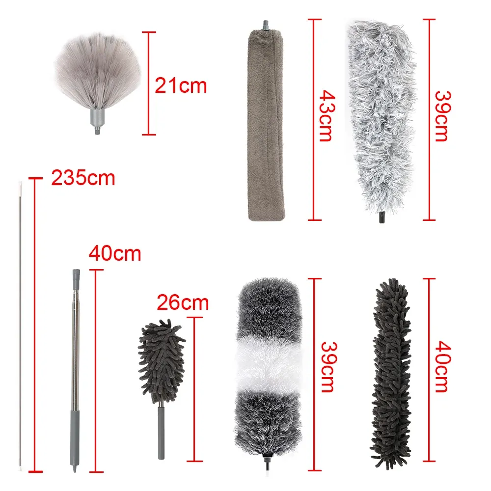 DHgate.com:Bendable Microfiber Dust Collector, Extendable Long Handle ...