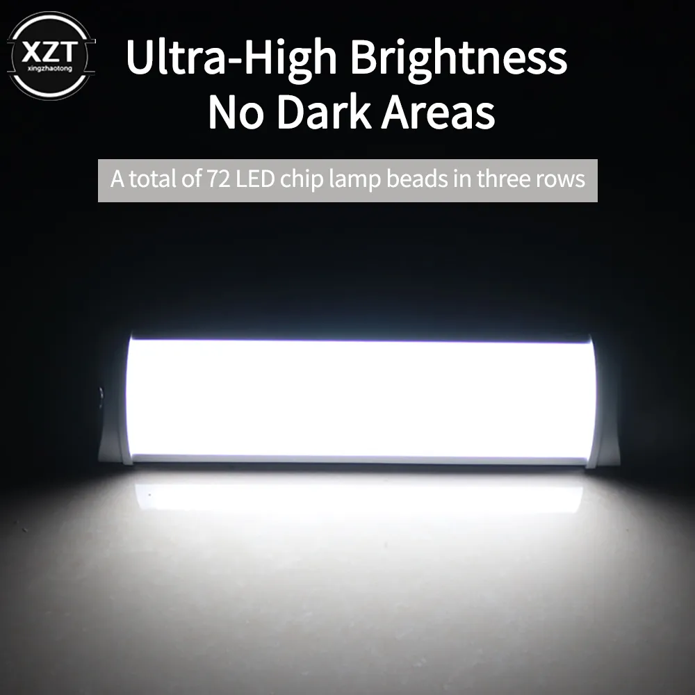 Truck Compartment LED Light Strip 72 LEDs, 12V/24V, Super Bright ...