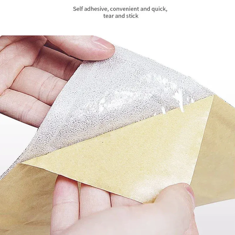DIY 3D Foam Brick Wall Stickers Self Adhesive Waterproof Wallpaper Roll ...