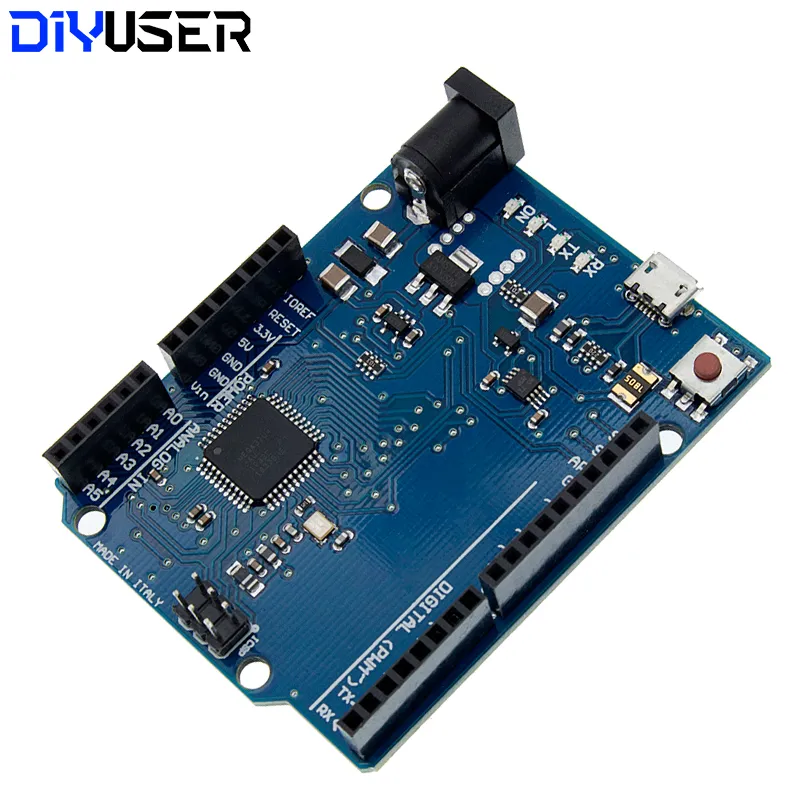 Leonardo R3 Development Board with ATMEGA32U4 Microcontroller and 30 cm ...