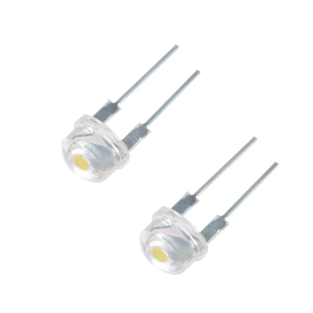 8W LED Assorted Color Straw Hat Diodes 8mm, Set For Electronic Projects ...