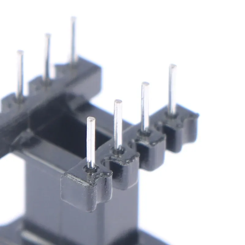 EE10 High Frequency Transformer Spool - Black 4-Pin Double Slot Ferrite ...