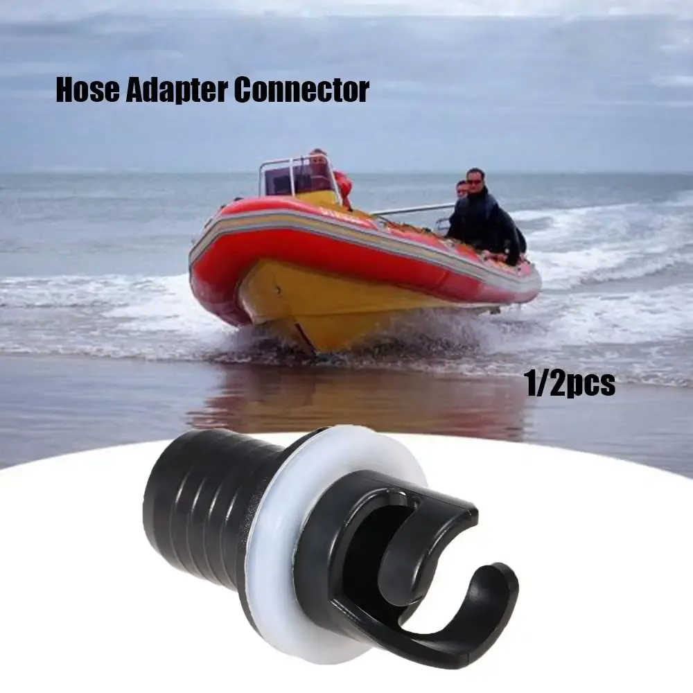 Inflatable Boat Kayak Air Valve Adapter with Air Pump Screw Hose ...