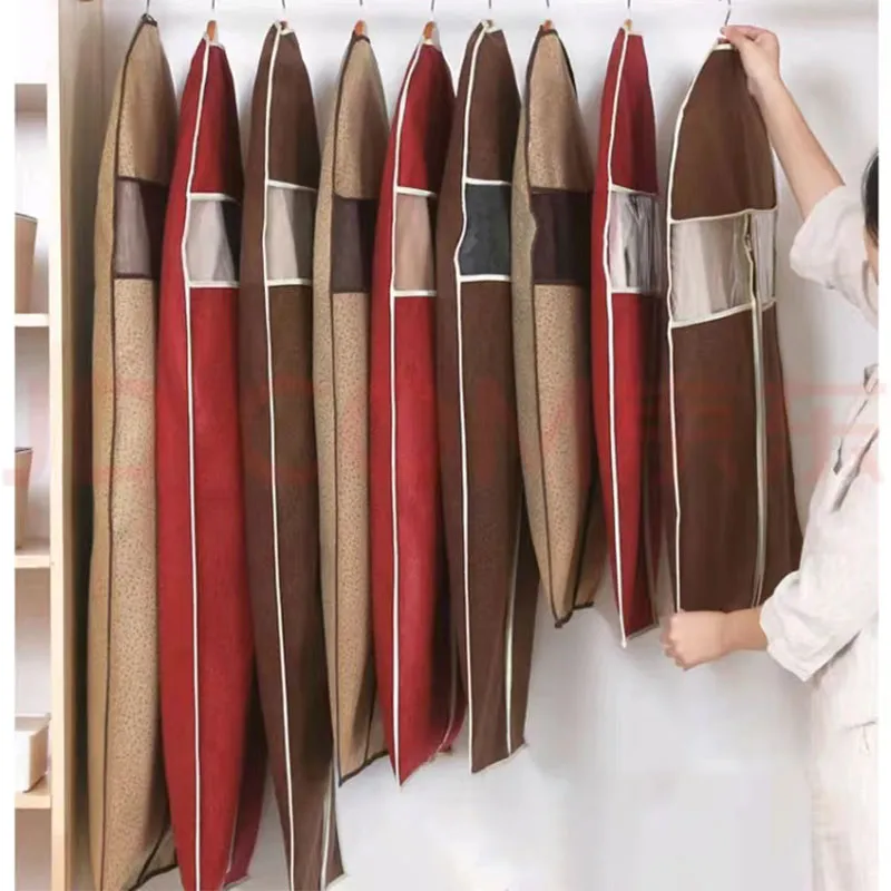Premium Breathable Garment Bags - 3D Coat Cover, Fur Clothing Protector ...