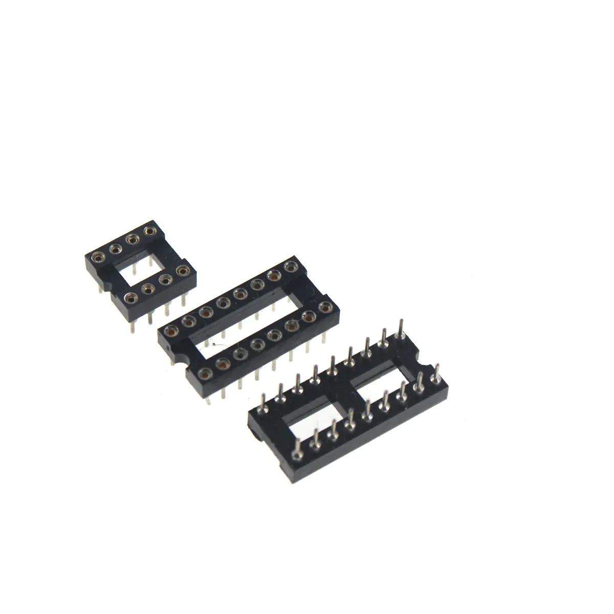 5/IC Sockets DIP8 DIP14 DIP16 DIP18 DIP20 DIP28 DIP40 Pins Round Hole 2 ...