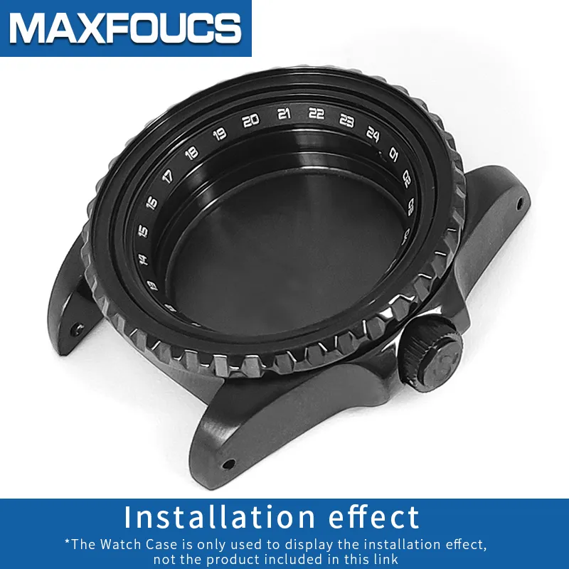 Plastic Chapter Ring Suitable For SKX007 30.5x27.4mm Watch Case White ...