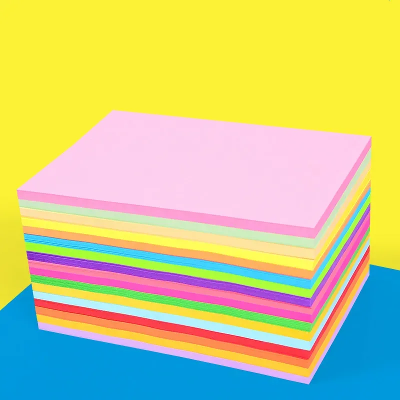 Premium Color Printer Paper: A4 & A5 Mixed Colors for Copying, Printing ...