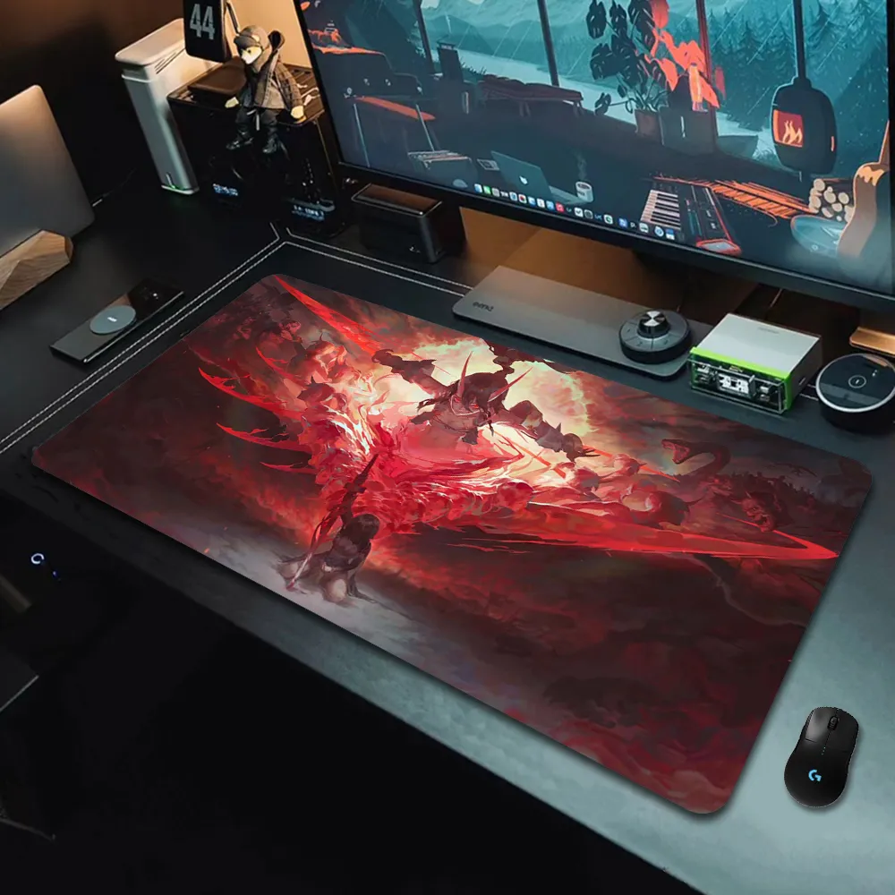 Oni Big Mouse Pad XXL Laptop Notebook Mats Gamer Mousepad Japan Gaming ...