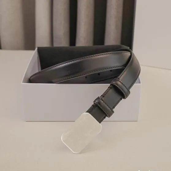 Designer Belts For Women Silver Smooth Buckle Retro Design Thin Waist ...