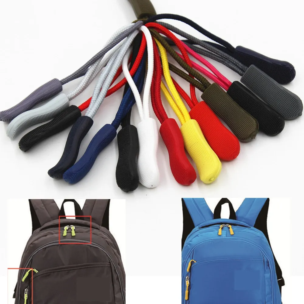 10 Pack Durable Zipper Sliders - Metal Pullers for Bags, Luggage ...