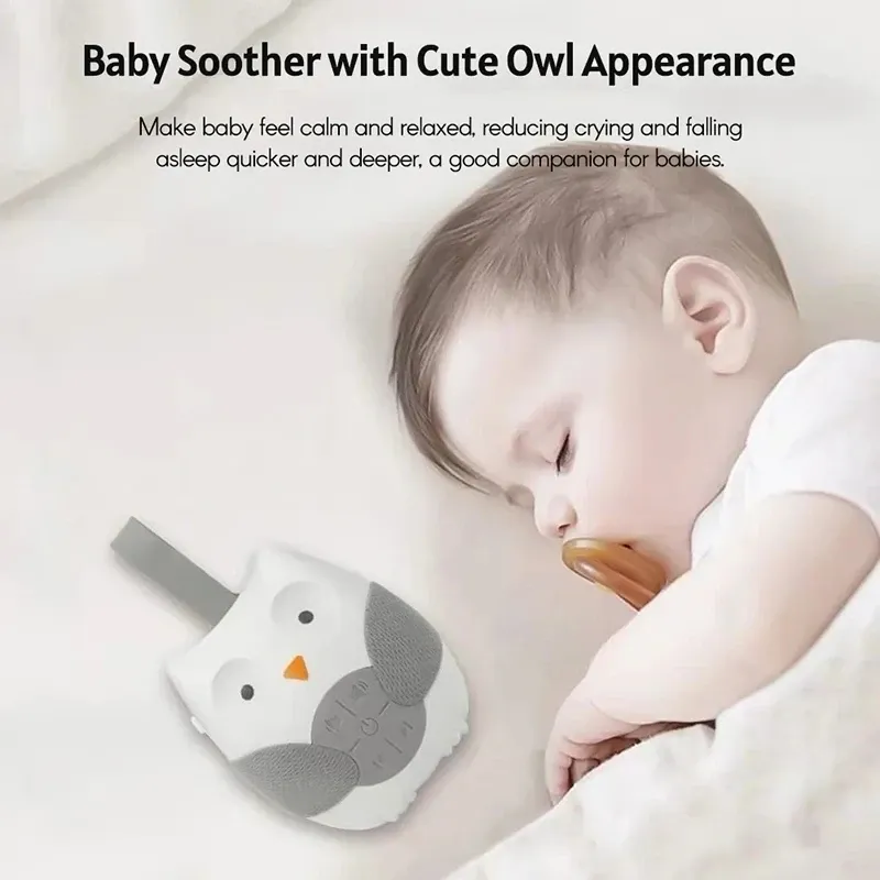 DHgate.com:Upgraded Portable Owl White Noise Machine for Babies ...