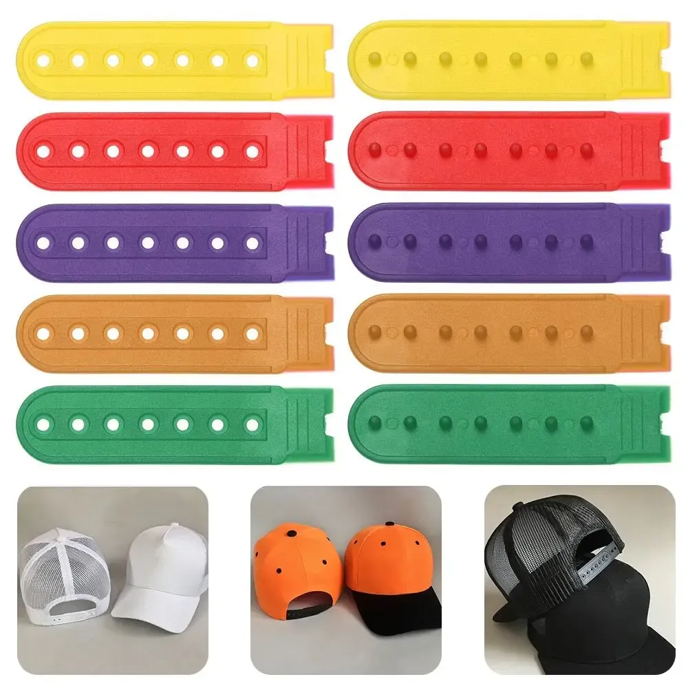 DHgate.com:5-Pack Colorful Snapback Strap Replacements with 7 Holes ...