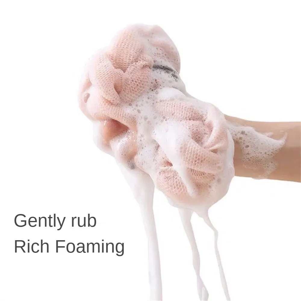 Soft Back Strap Bath Scrubber with Rich Bubbles, Body Brush, Shower ...