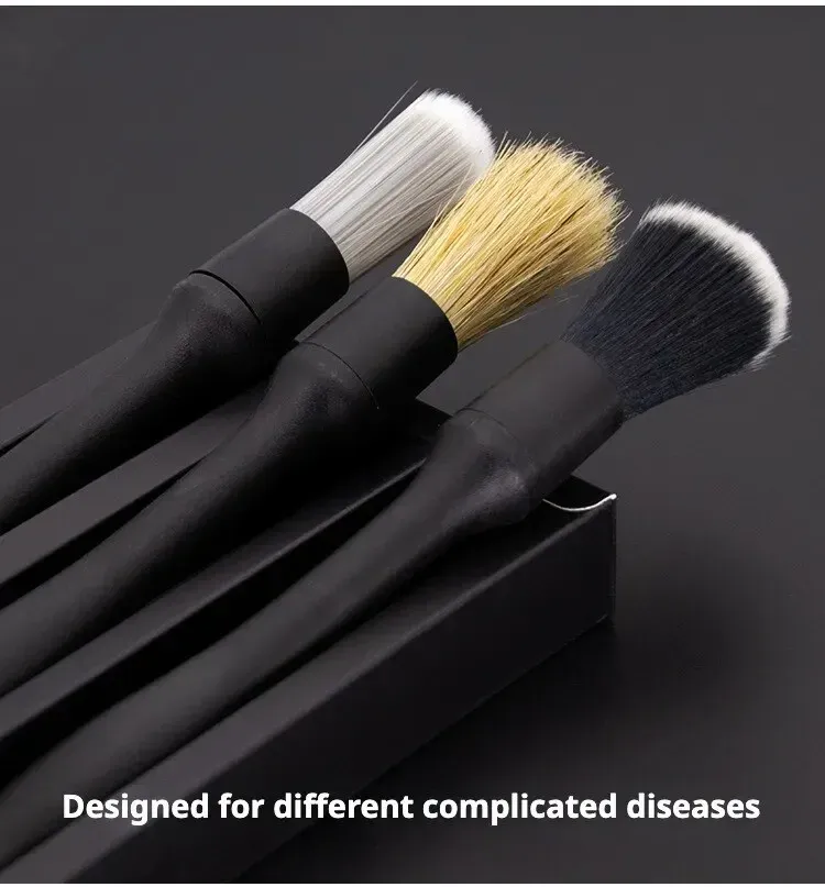 Car Air Conditioning Vent Cleaning Brush Set with Synthetic Bristles ...