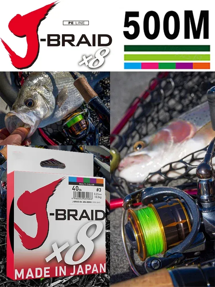 DHgate.com:500m J-Braid Super Strong Multifilament Carp Fishing Line ...