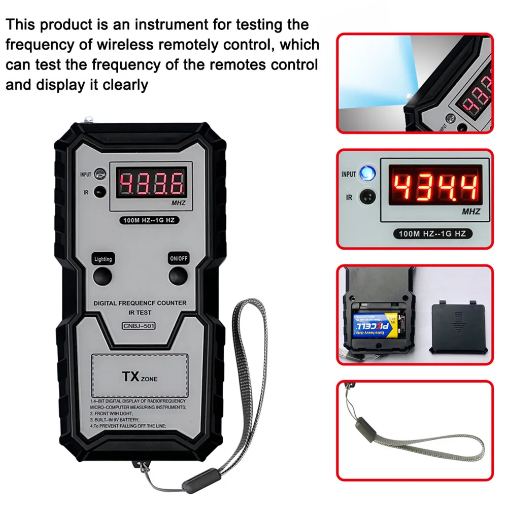 DHgate.com:2024 Infrared Frequency Tester for Car Remote Keys - Digital ...