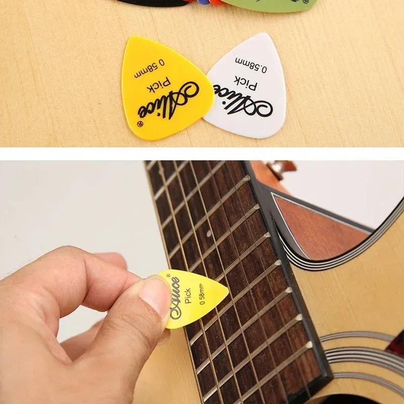 DHgate.com:Multicolor ABS Single Thickness Guitar Picks (Pack of 100 ...
