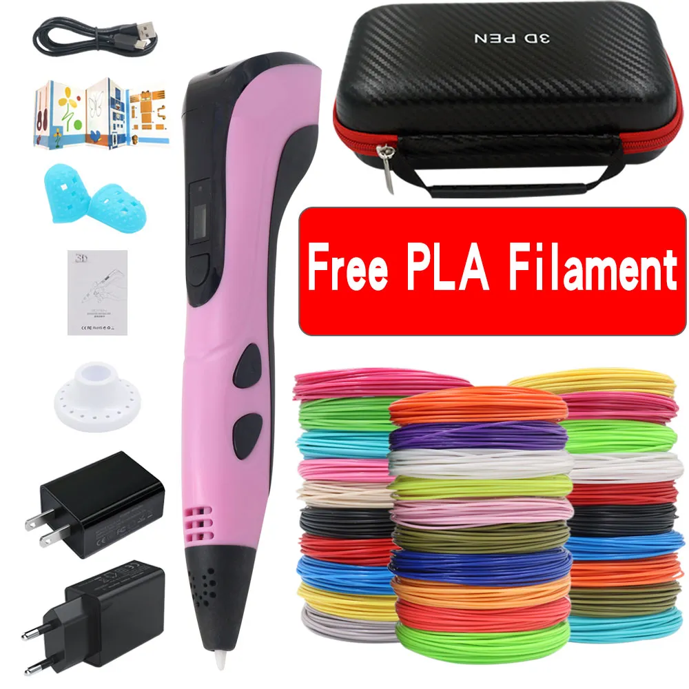 DHgate.com:2024 Upgraded 3D Printing Pen with PLA Filament, Ideal ...