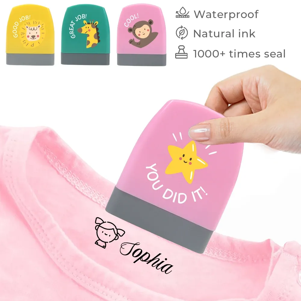 DHgate.com:Custom Kids Clothing Stamp - Personalized School Uniform ...