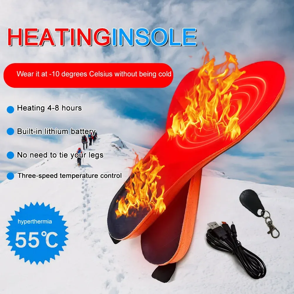 DHgate.com:Rechargeable Electric Heated Insoles for Outdoor Warmth ...