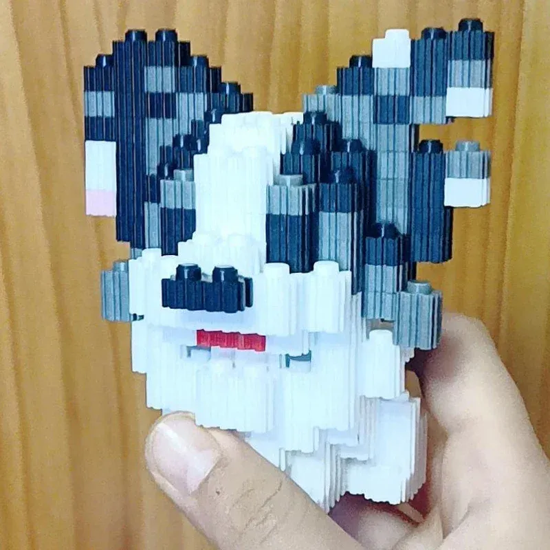 3D Mini Magic Blocks Animals: Shiba Inu, Husky, Corgi & More! Adorable ...