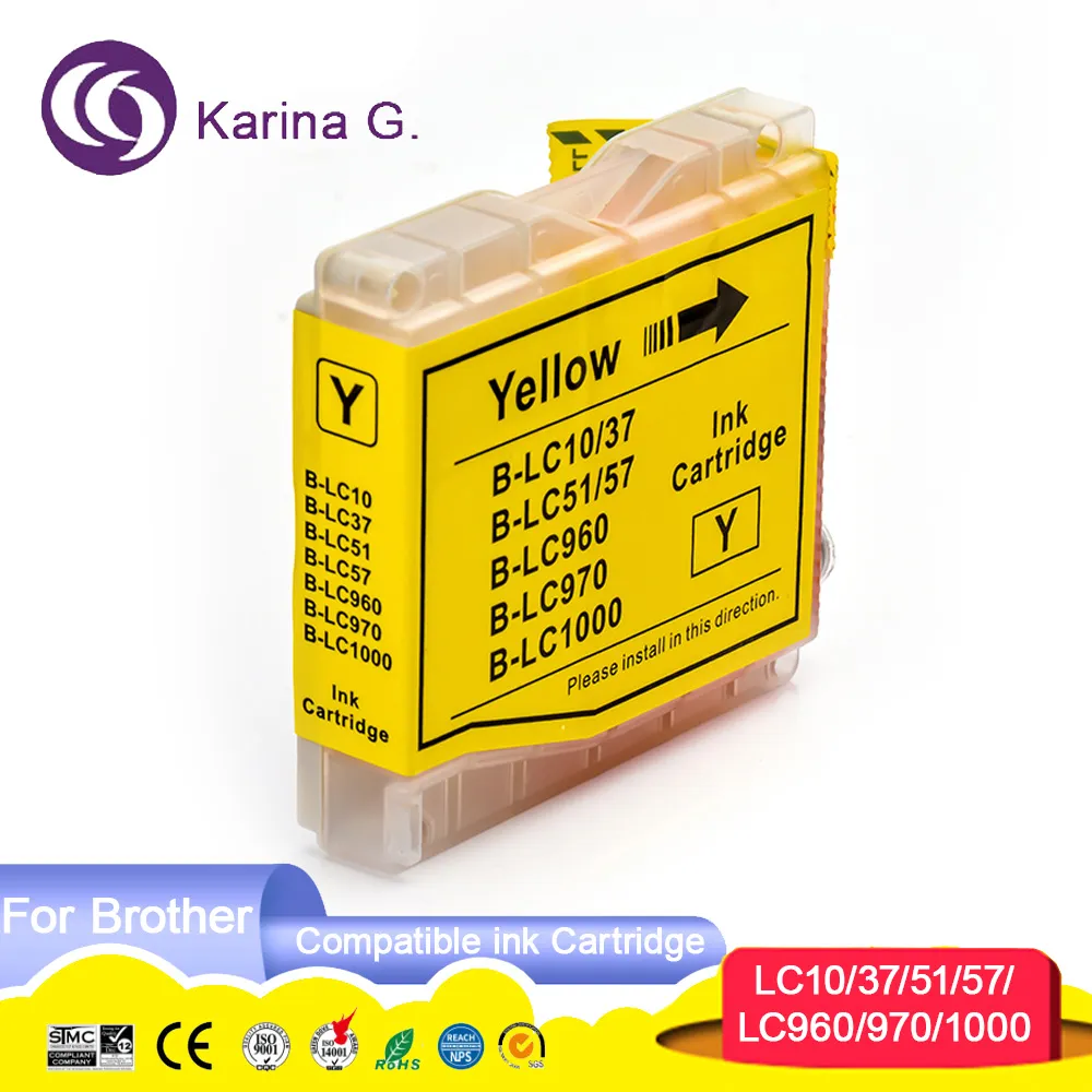 DHgate.com:LC10 LC37 LC51 Ink Cartridges, Compatible with Brother MFC ...