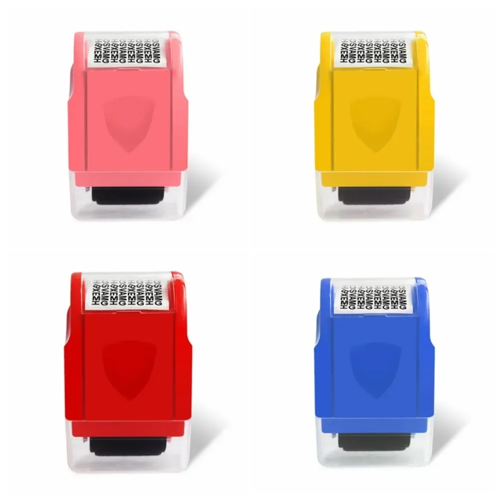 Colorful Privacy Roller Stamp: Secure Your Data & Eliminate Sensitive ...