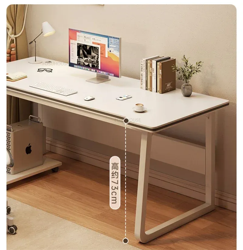 Nordic Style Computer Desk - Modern Gaming Table, Simple Student ...