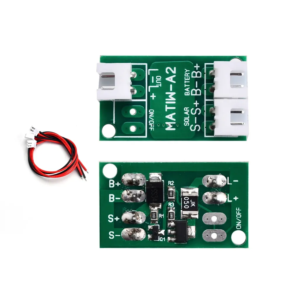 Battery LED Remote Control Solar Lithium Battery Charging Module With ...