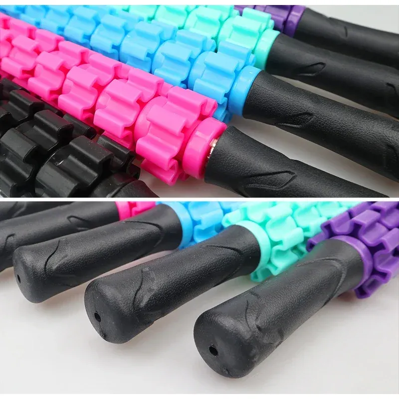 DHgate.com:9-Wheel Full Body Muscle Massager Roller Stick - Acupressure ...