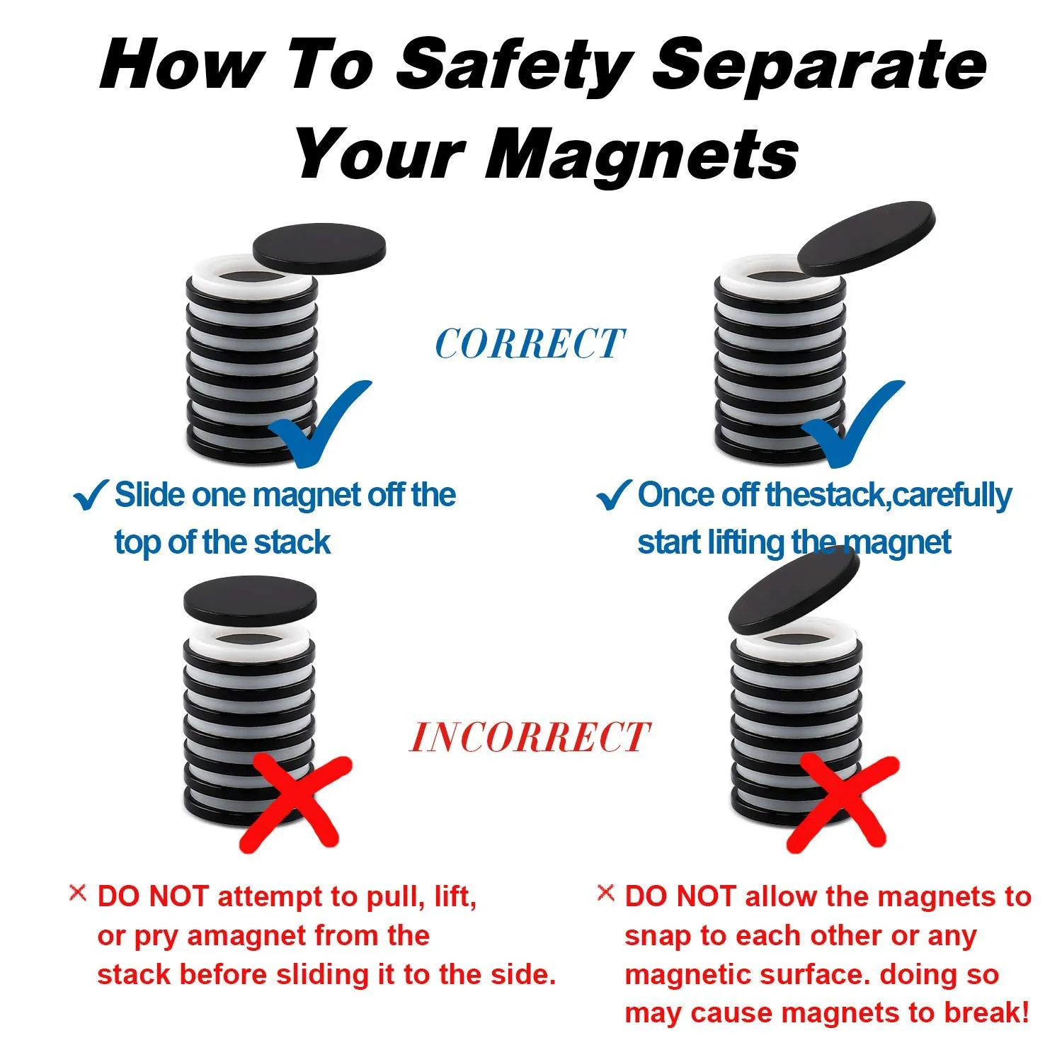 32mm Waterproof Neodymium Rare Earth Magnets with Double-Sided Adhesive ...
